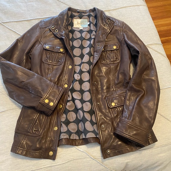 Boden | Jackets & Coats | Boden Leather Jacket | Poshmark